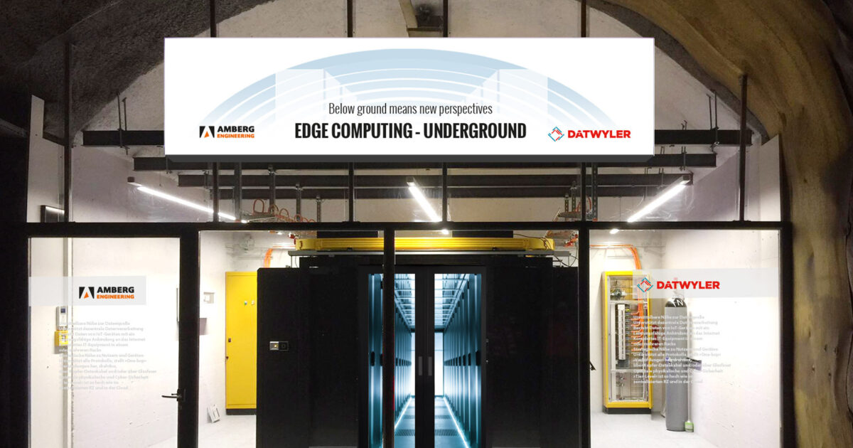 Underground data centre | Datwyler IT Infra