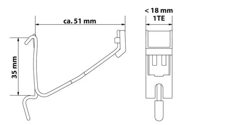 Rail adapter Keystone | Datwyler IT Infra