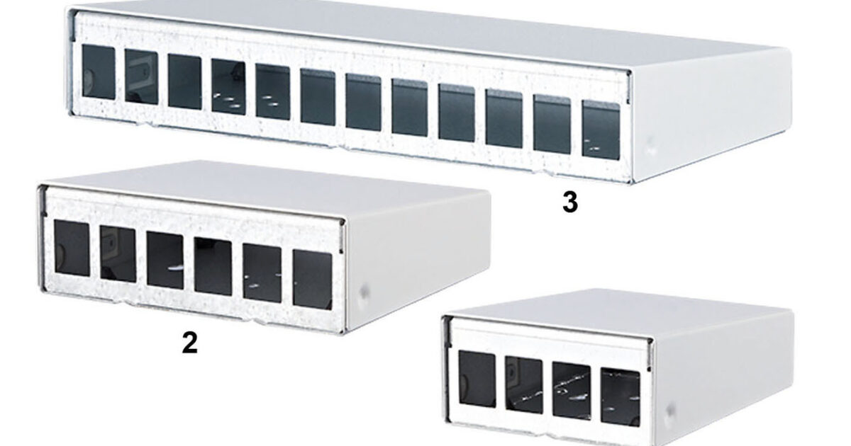 AP Surface Mount Box 2x, 4x, 6x, 12x | Datwyler IT Infra