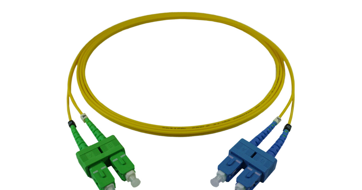 FO duplex patch cord SCD/APC - SCD/PC | Datwyler IT Infra