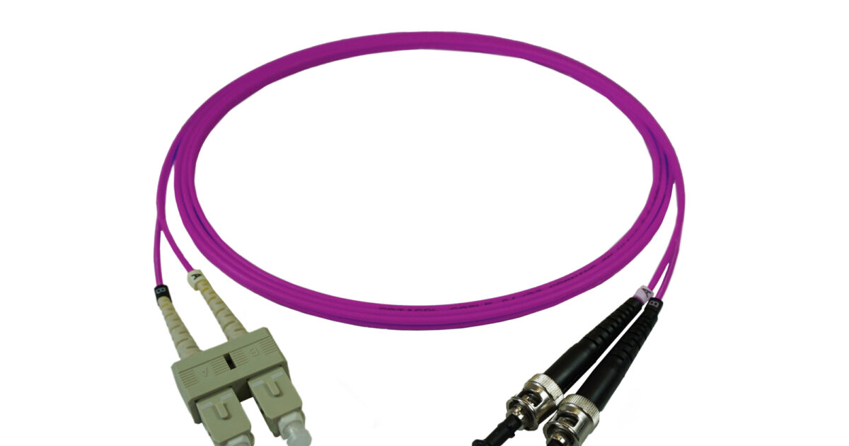FO duplex patch cord SCD/PC - ST/PC | Datwyler IT Infra