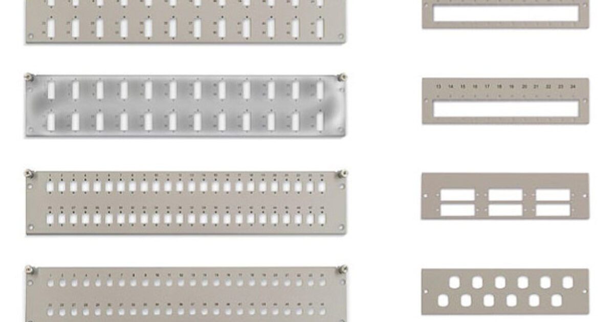 OV-T / OV-S 2U front plates | Datwyler IT Infra